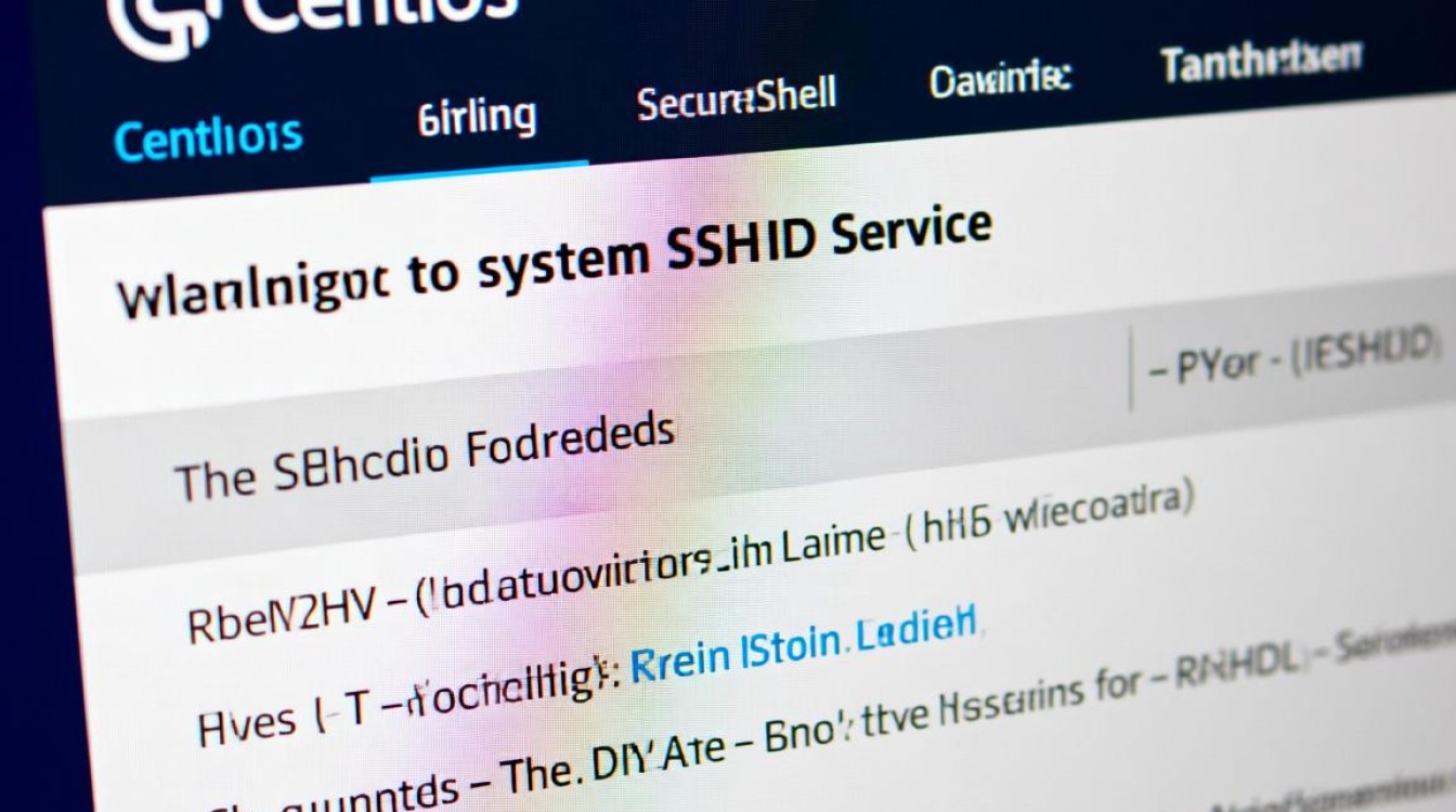centos如何彻底卸载sshd服务且不留残留配置？ - 数海云